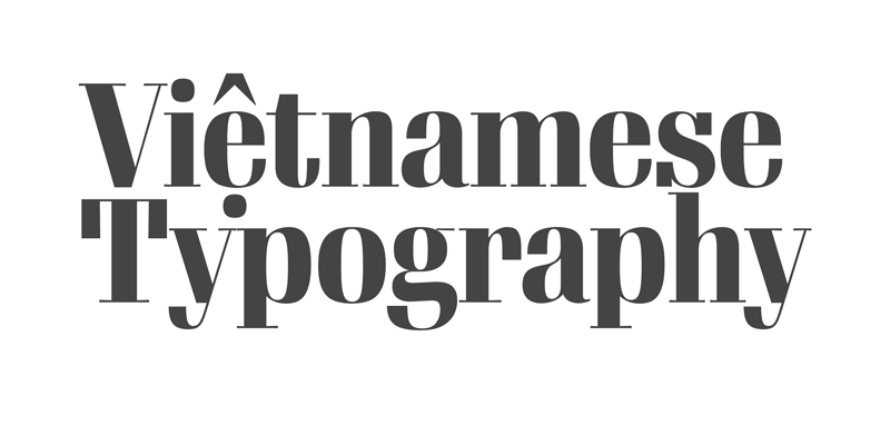 Samples | Vietnamese Typography